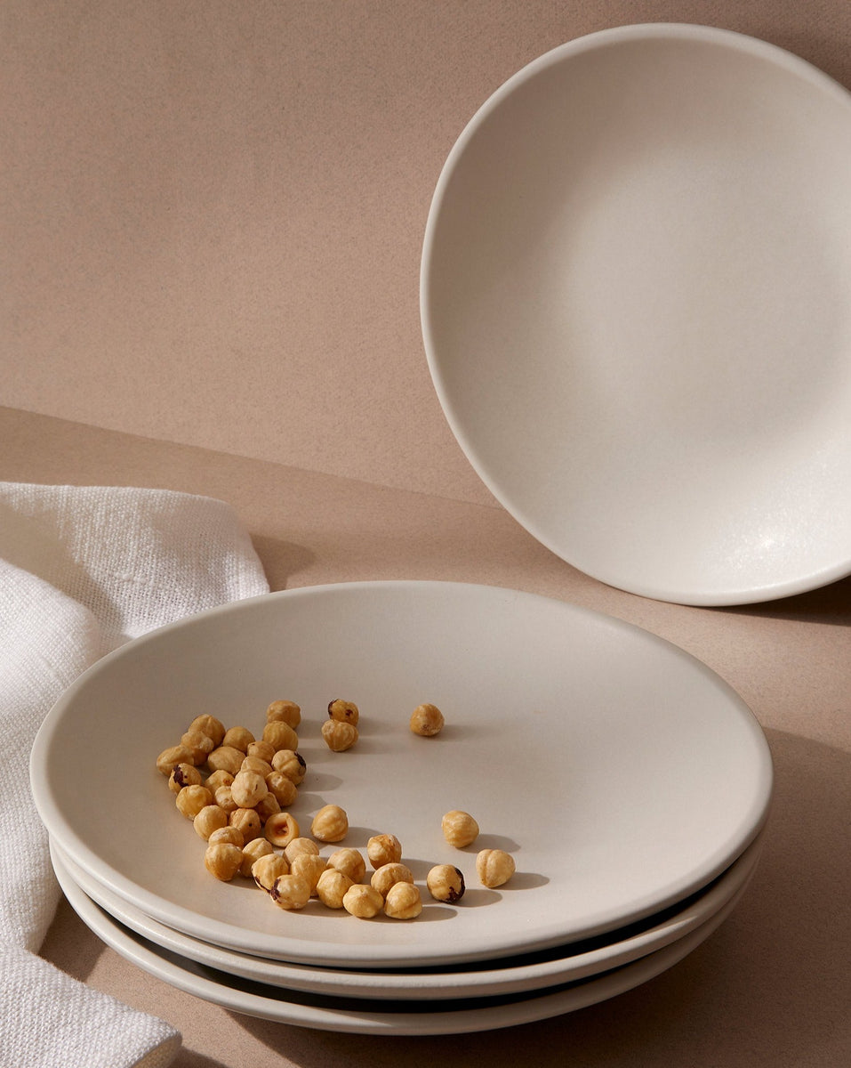 Organic Shaped Ceramic Dinner Plate | Handmade Dinnerware & Tabletop