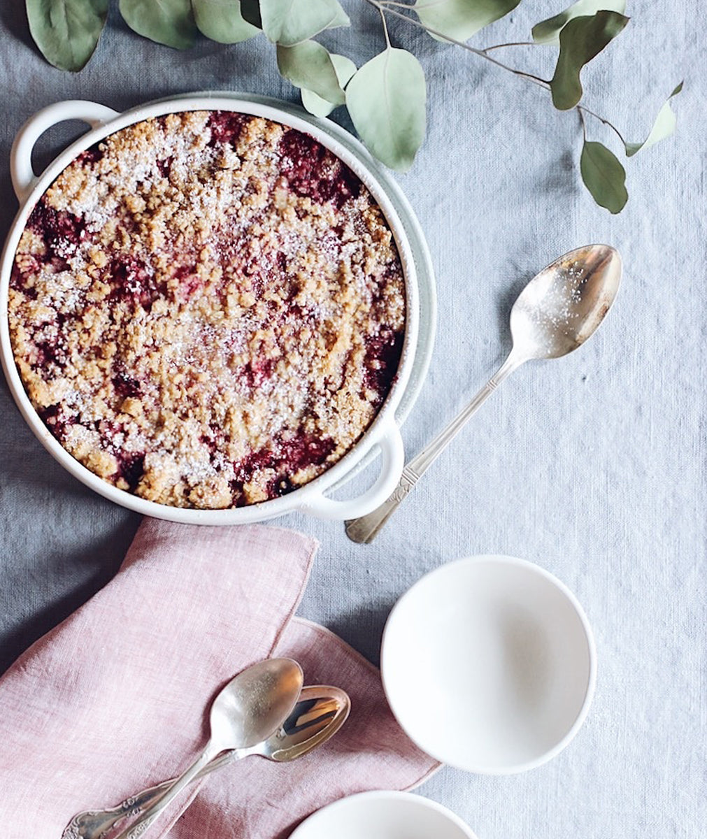Ceramic Serving Plate with Handles | Handmade Dinnerware & Tabletop
